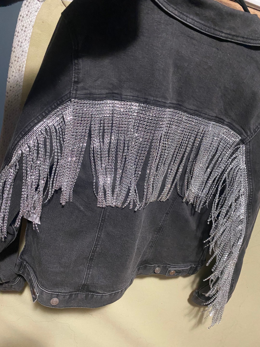 Rhinestone Jackets - Etsy