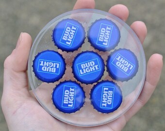 Bud Light Beer Bottle Caps - Etsy