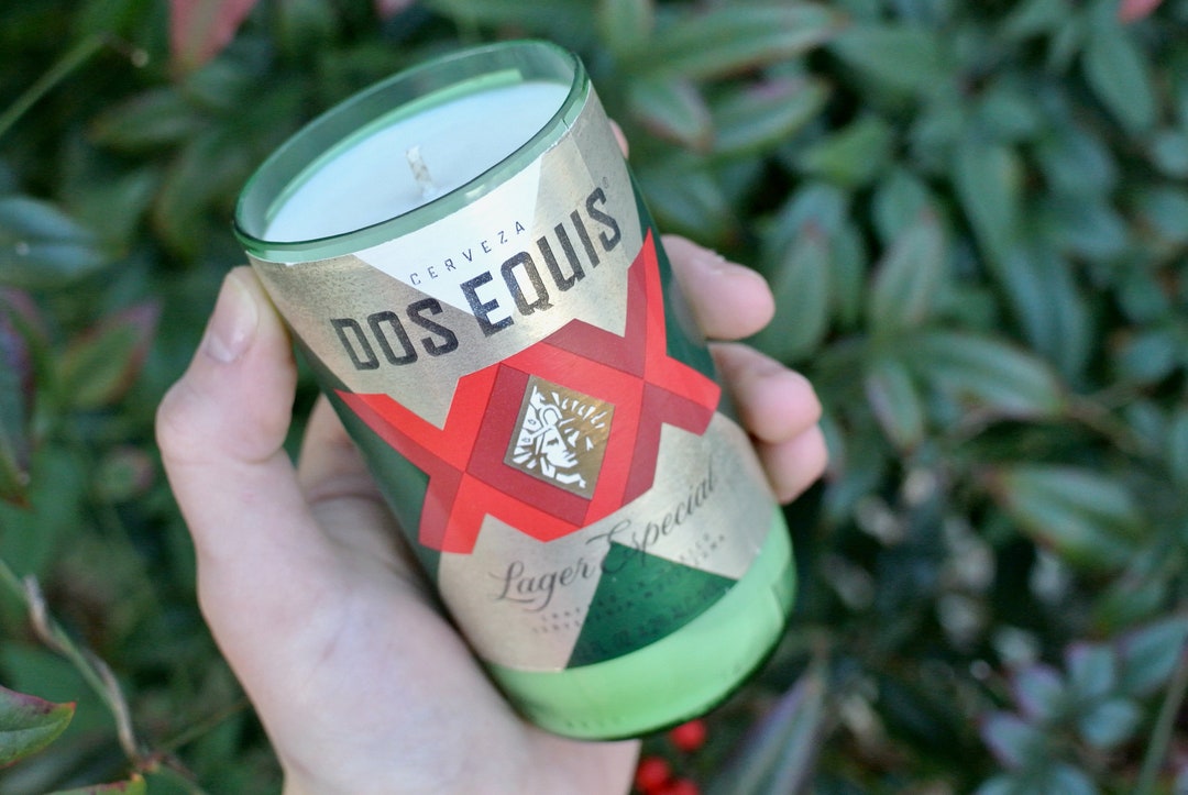 Dos Equis Lager Especial Beer Bottle Candle scent: Frasier Fir ...