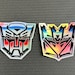 Starscream Alt Mode Holographic Sticker 1980s Retro Style Laptop Pc ...