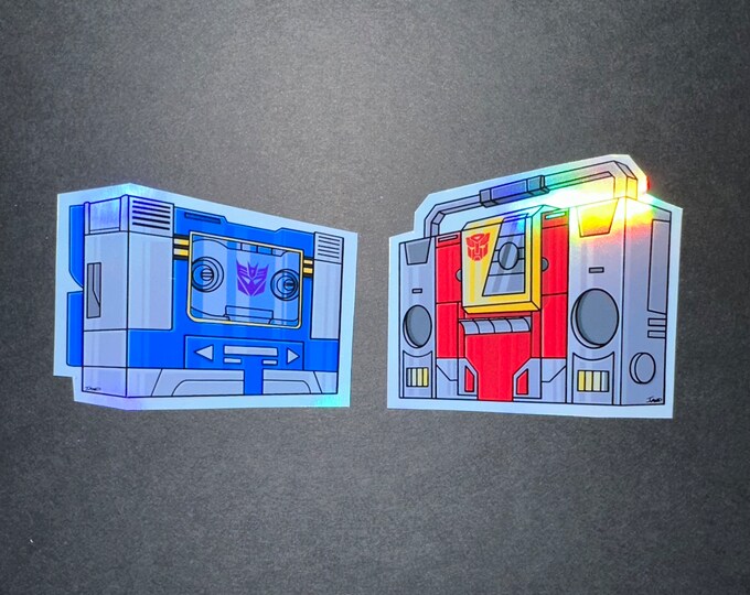 Transformers G1 Sticker Sheet (PREORDER) - Etsy