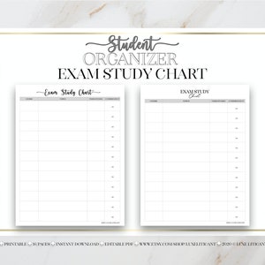 Student Organizer - DIGITAL DOWNLOAD - Etsy