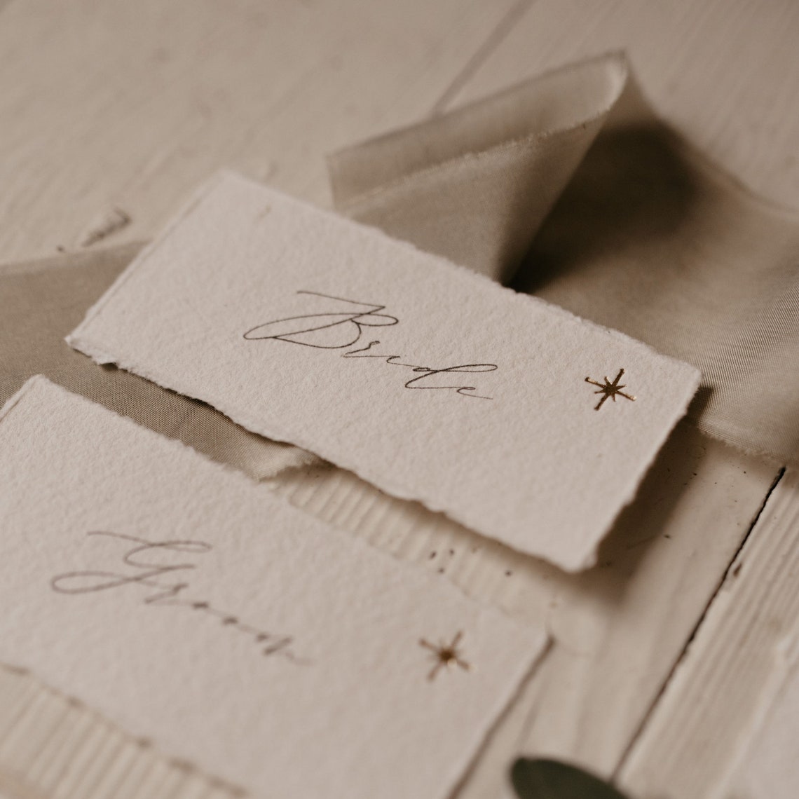 Moon & Stars Place Cards / Wedding Place Cards / Wedding Table - Etsy
