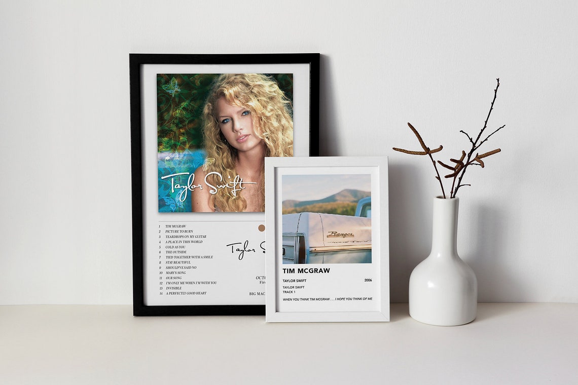 TAYLOR SWIFT Taylor Swift Album Art Poster - Etsy