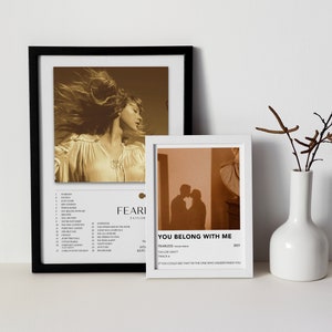 TAYLOR SWIFT FEARLESS Album Art Poster. - Etsy