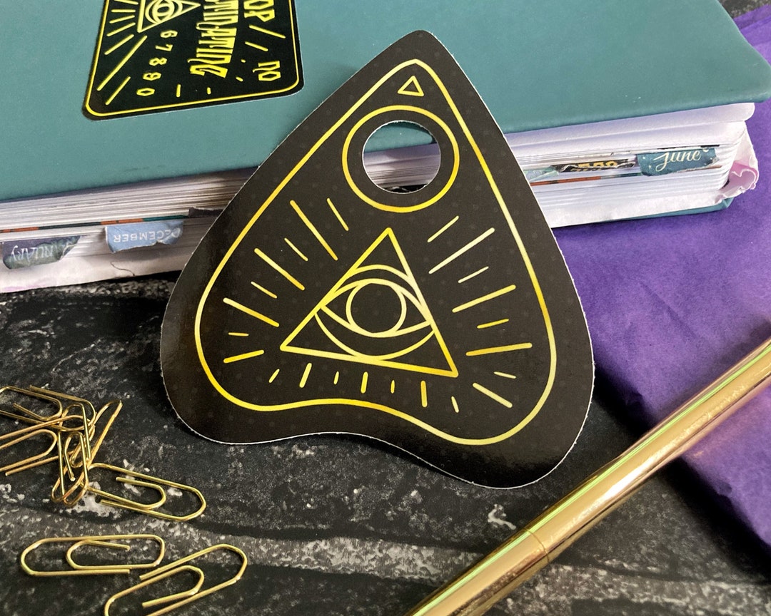 Planchette Ouija Vinyl Sticker - Etsy