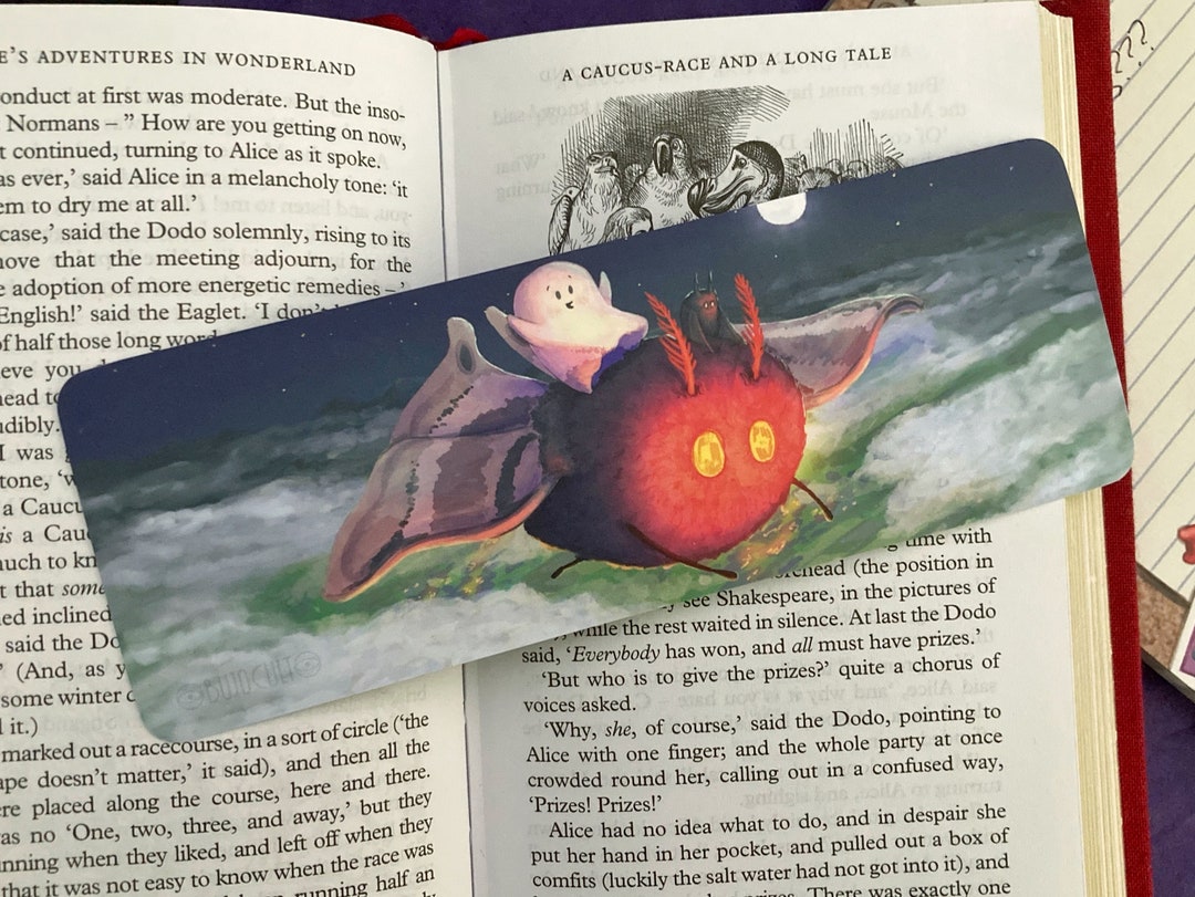 Mothman Bookmark or Art Print - Etsy