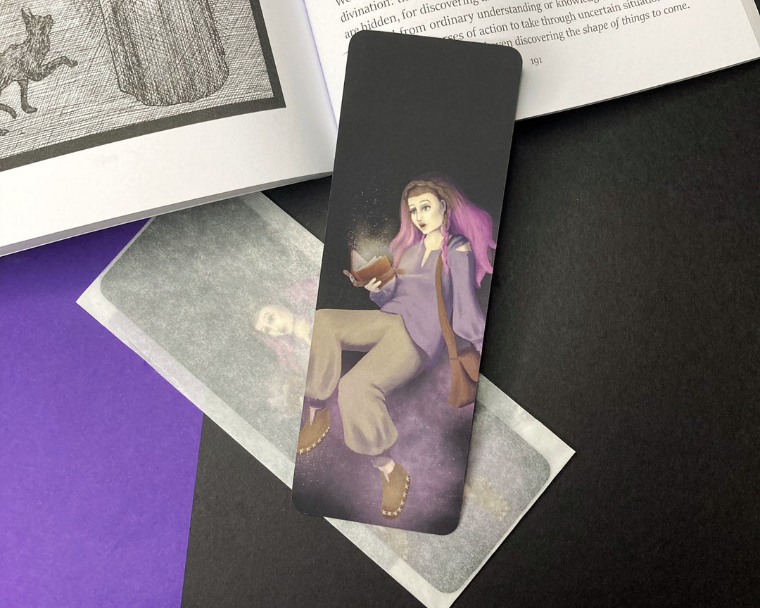 The Lost Bookmark - Magic Book Bookmark - Etsy