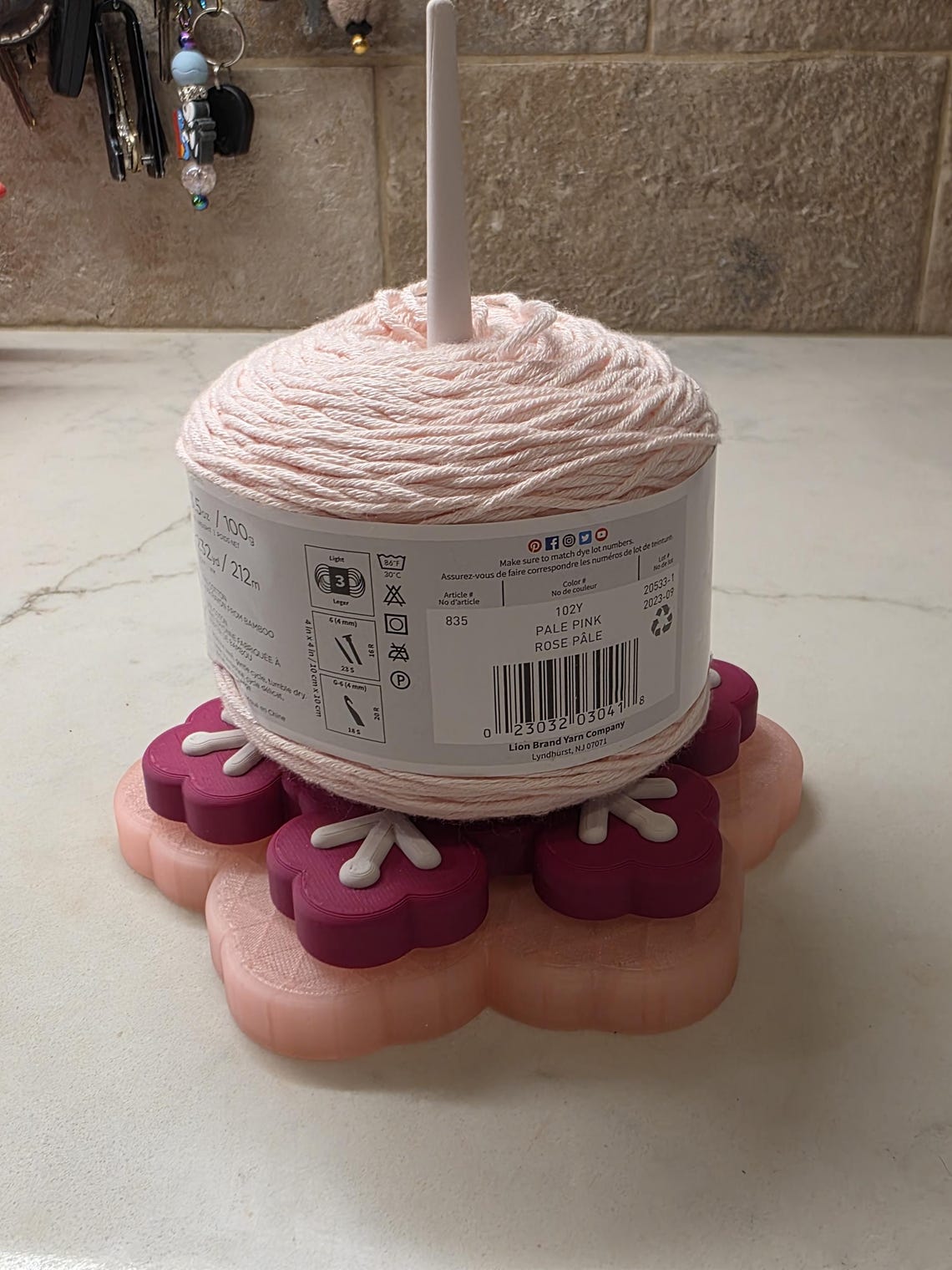 3D Printed Yarn Spinners and Yarn Bowls - Etsy