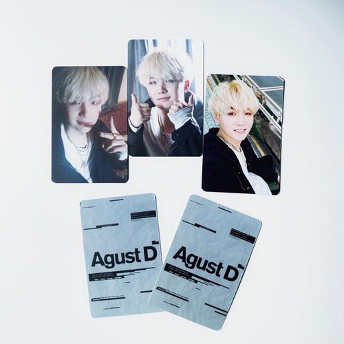Pack 3 Photocards AGUST D-2 | Etsy