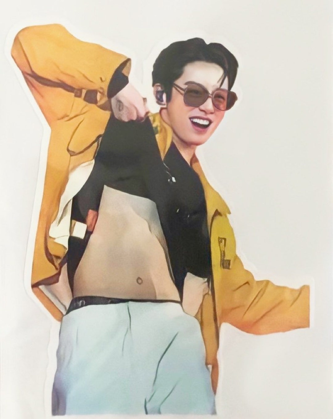 Jungkook BTS Sticker JK Kpop - Etsy