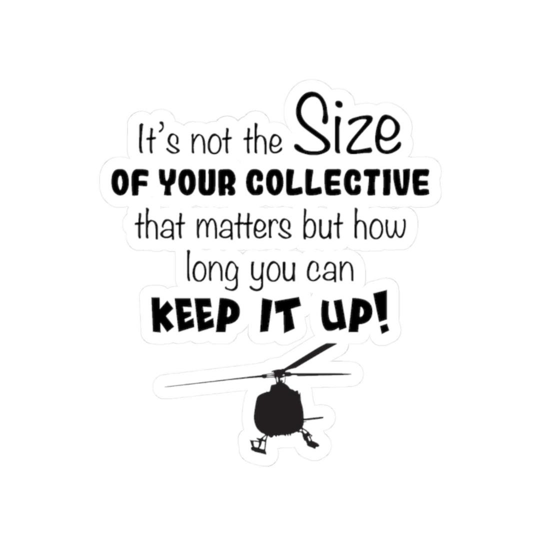 Funny Helicopter Pilot Kiss-cut Stickers, Aviation Enthusiast Gift ...