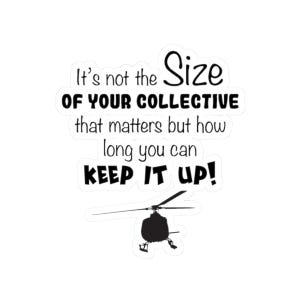 Funny Helicopter Pilot Kiss-cut Stickers, Aviation Enthusiast Gift ...