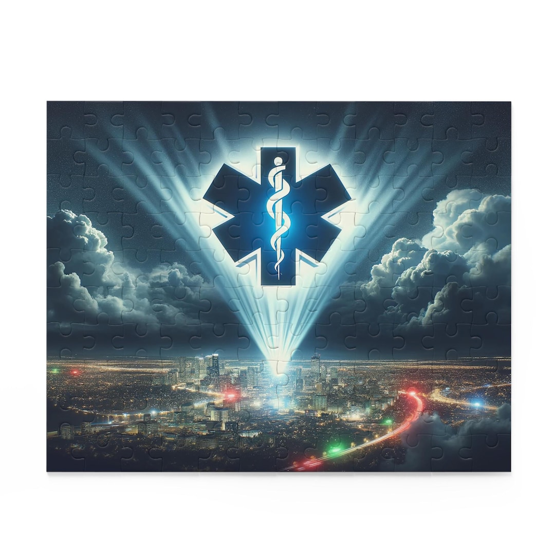 Puzzle, EMS and Air Medical Jigsaw, First Responder Game, Ambulance ...