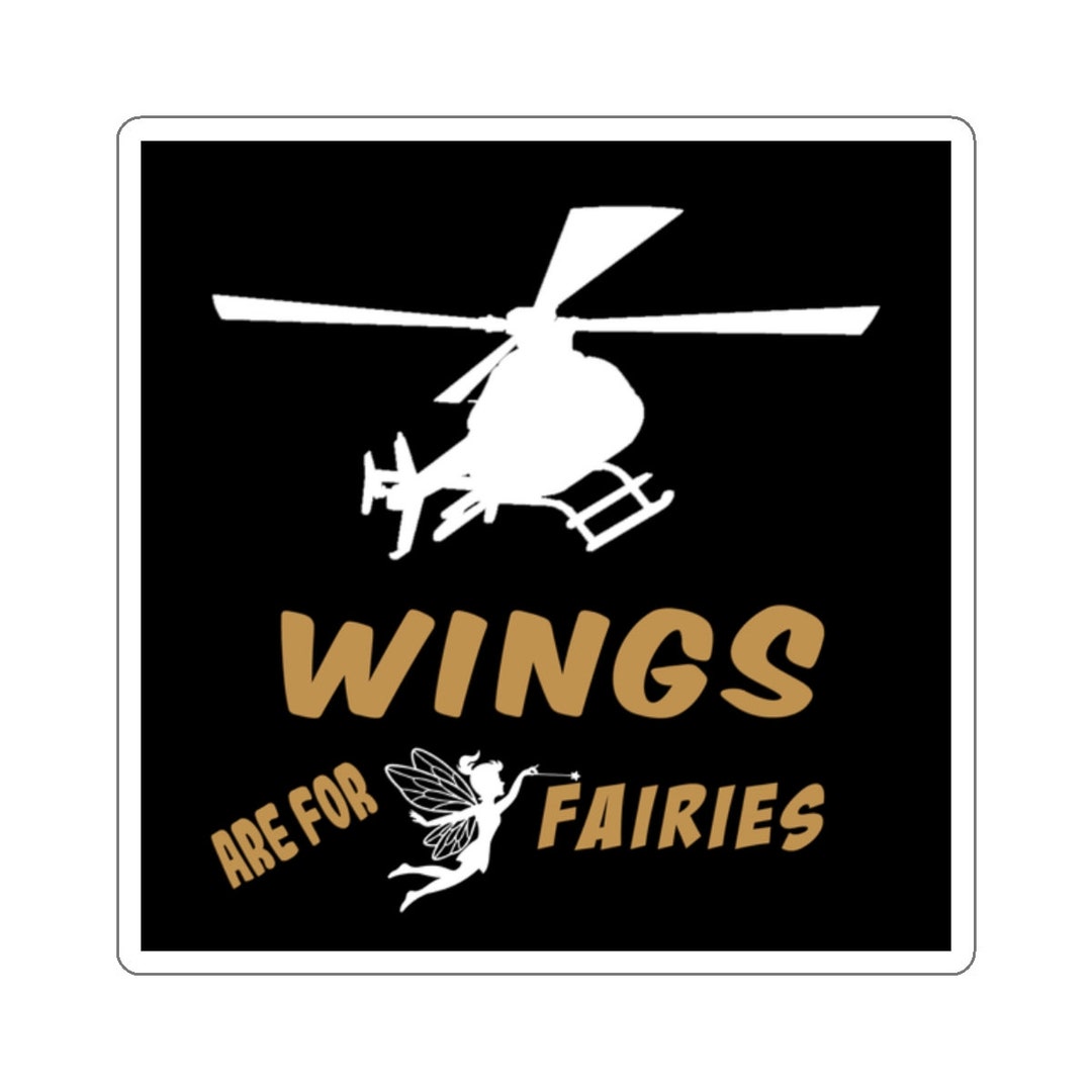 Wings Air Medical Helicopter Pilot Kiss-cut Stickers - Etsy