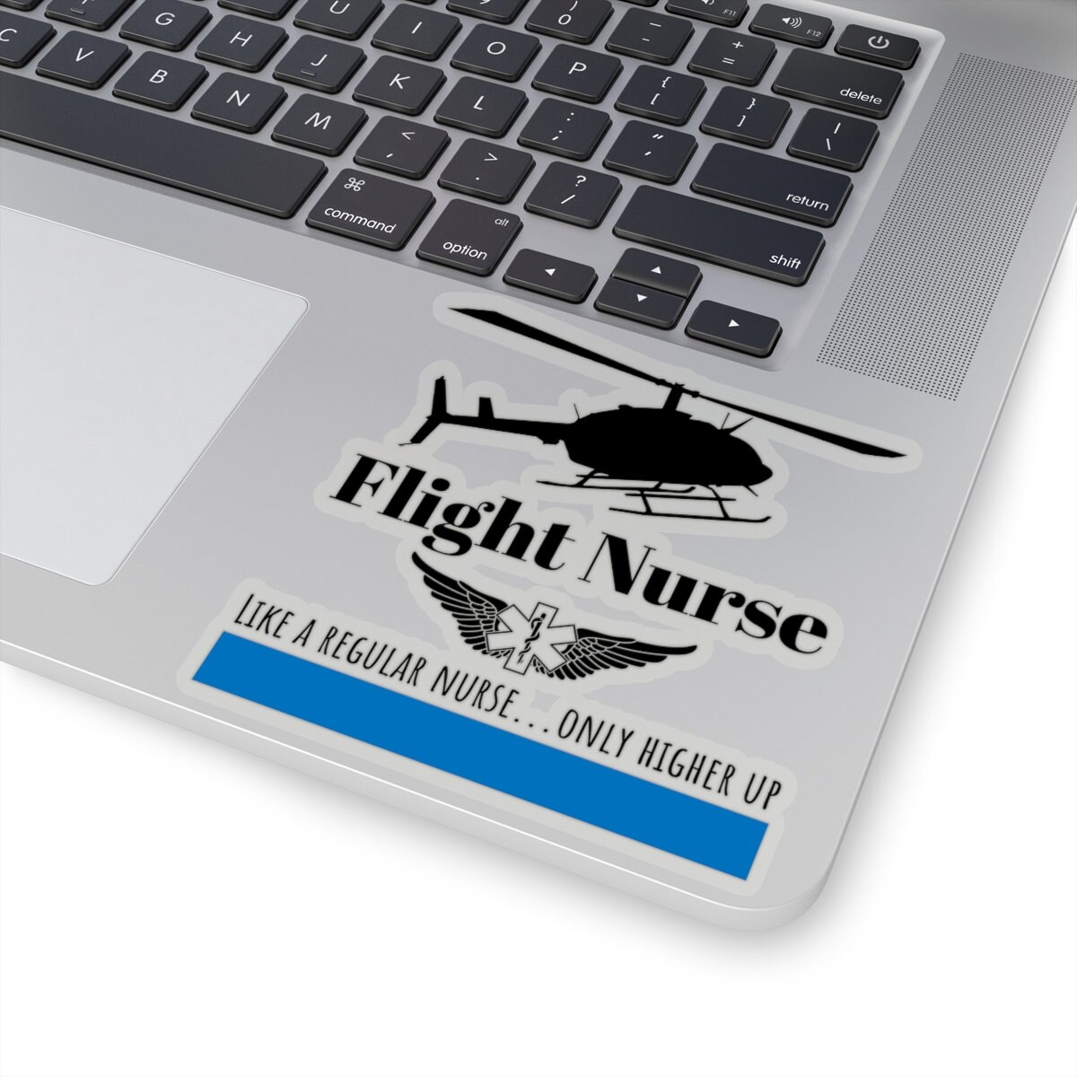 Flight Nurse Higher up B206L Kiss-cut Stickers - Etsy