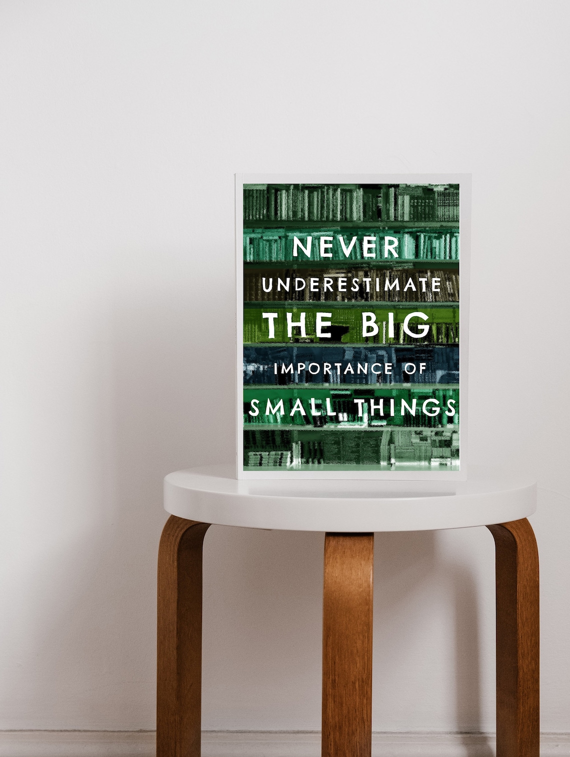 The Midnight Library Art Poster, Book Quote Poster, Never Underestimate ...