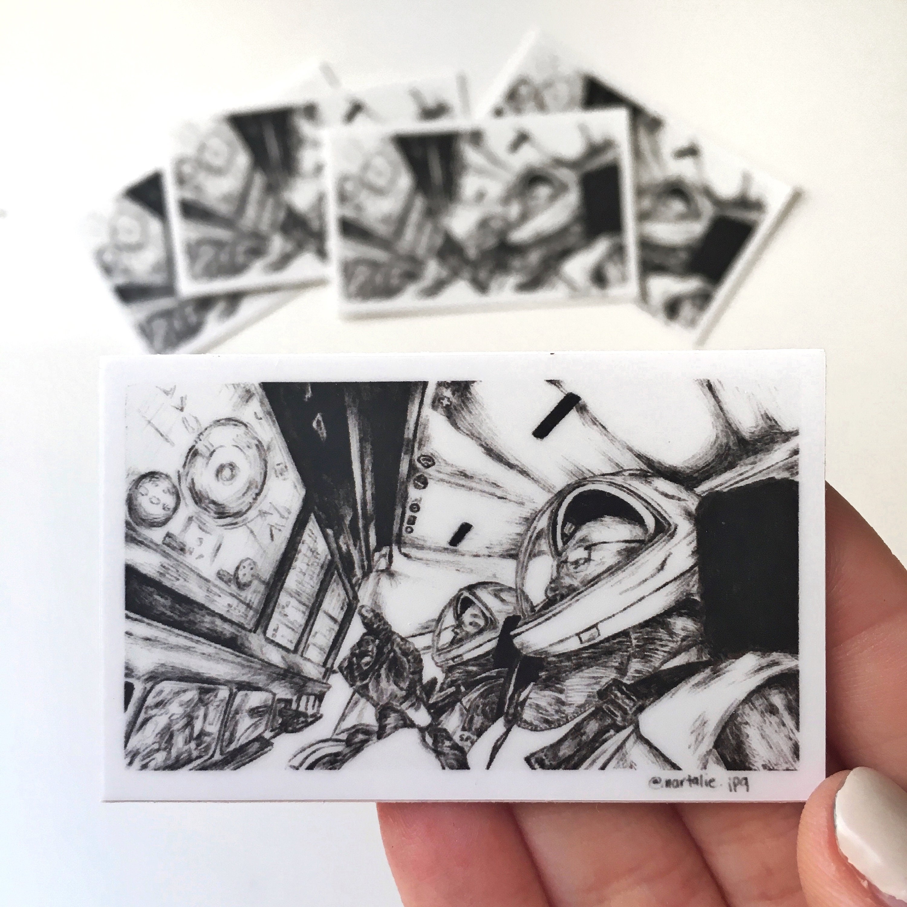 NASA Spacex Astronaut Vinyl Sticker // Decal // Crew Dragon - Etsy