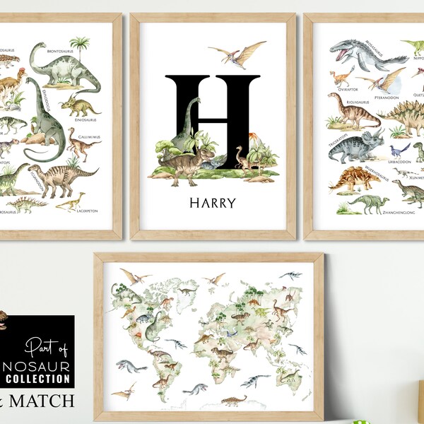 Dinosaur Posters - Etsy