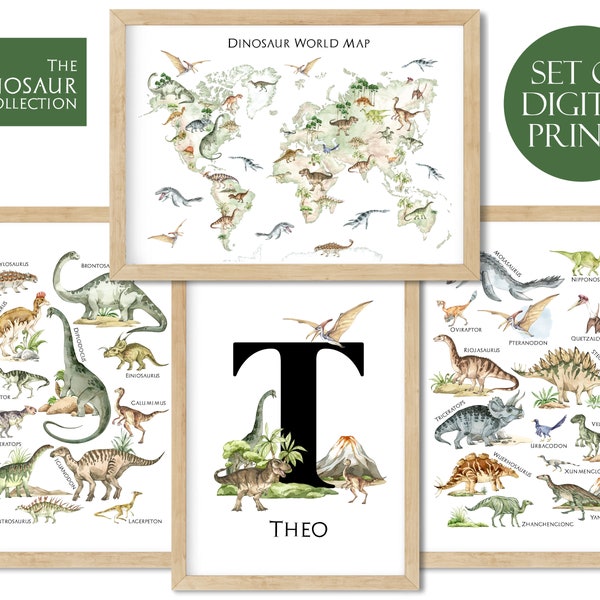 Dinosaur Posters - Etsy