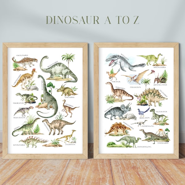 Dinosaur Print - Etsy