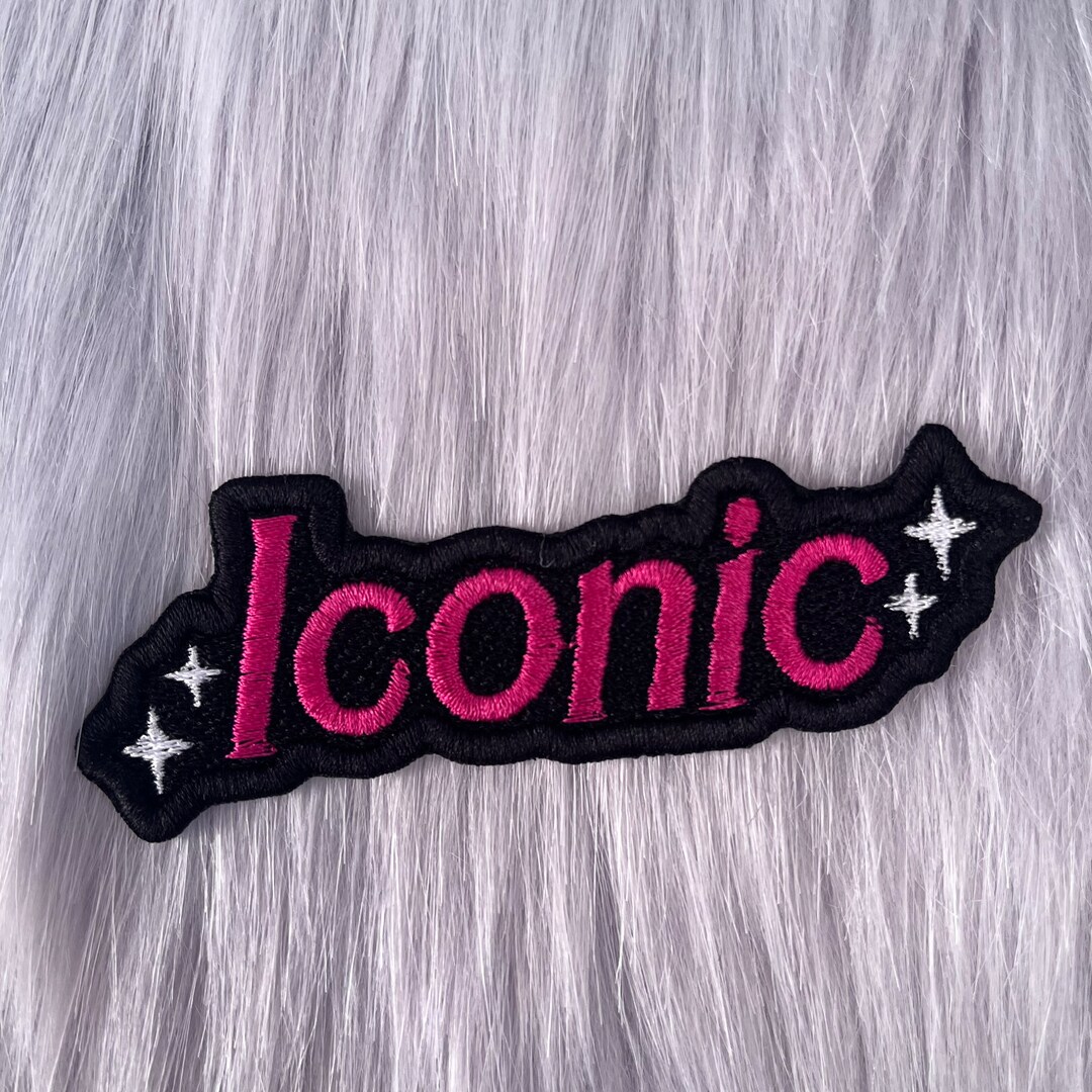 Iconic Patch - Sparkle Patch, Sassy Patch, Girly Patch, Iron on Patch ...