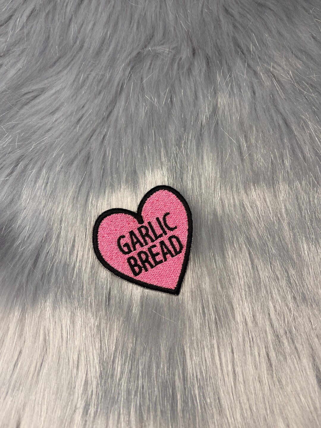 Garlic Bread Heart Patch: Funny Patch for Jacket - Etsy