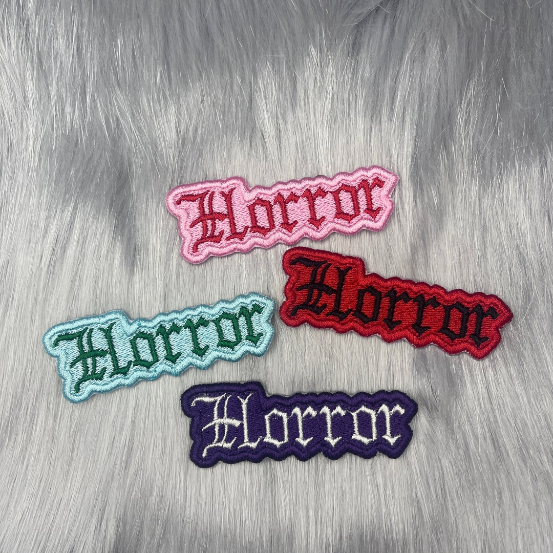 Horror Gothic Patch Pastel Goth Patch, Halloween Patch, Spooky Patch ...