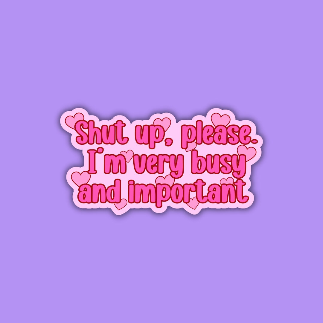 Bridget Jones Quote Sticker: Sassy Pink Holographic Laptop Sticker - Etsy