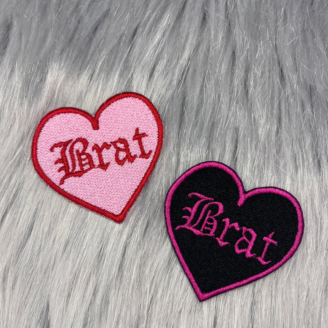 Brat Heart Patch - Sex Positive Patch, Feminist Patch, BDSM, NSFW, Kink ...