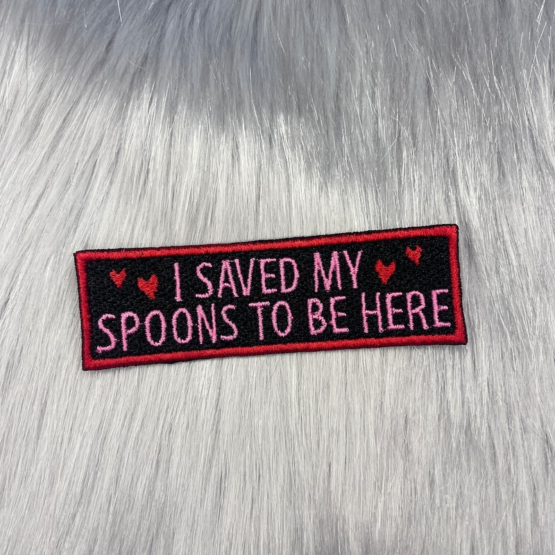Iron on Spoon Patch - Etsy UK