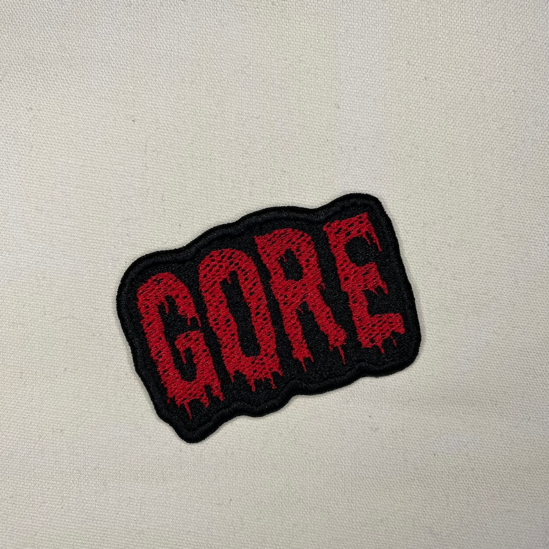 Gore Patch Horror, Death, Grunge, Goth, Emo, Spooky, Skull, Halloween ...