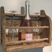 Handcrafted Reclaimed Wood Champagne/prosecco Display: Wall Mounted or ...