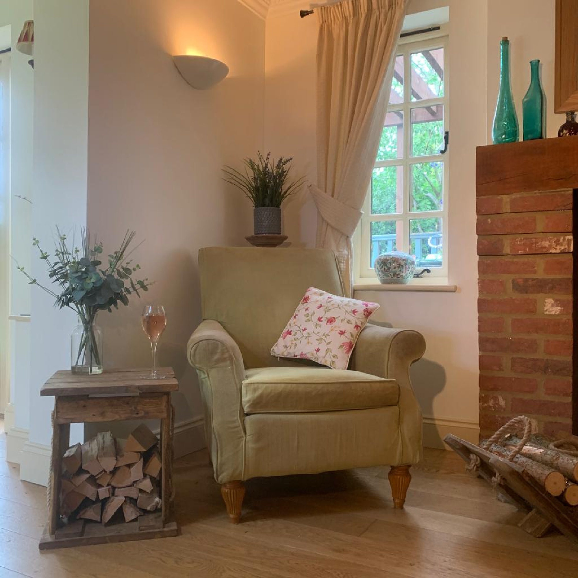 Wooden Side Table in Reclaimed Rustic Pine Perfect for Holding | Etsy