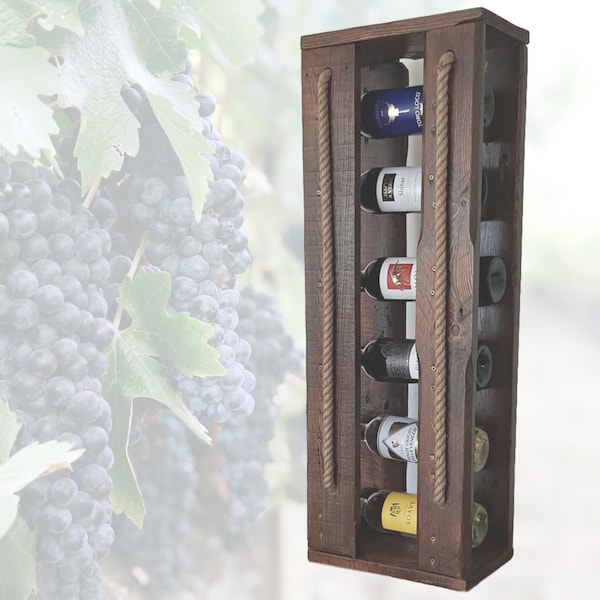 Slim Wine Rack - Etsy UK