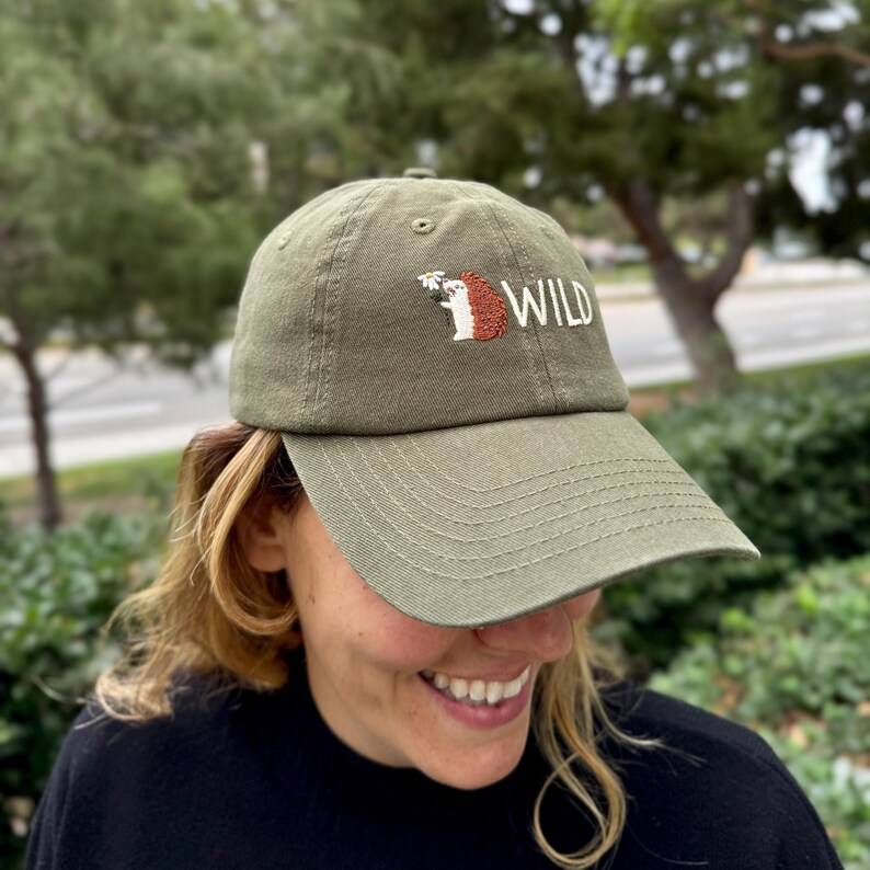 Cappello a forma di riccio ricamato - Regalo per gli amanti degli ...