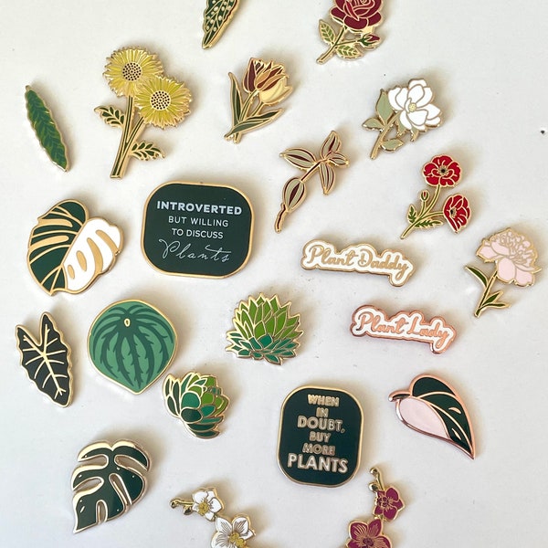 Plant Mom Pin - Etsy