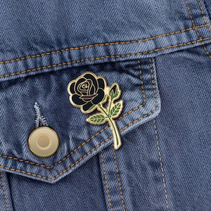 June Birth Month Flower Rose Lapel Pin - Birth Month Flower Gifts - Etsy
