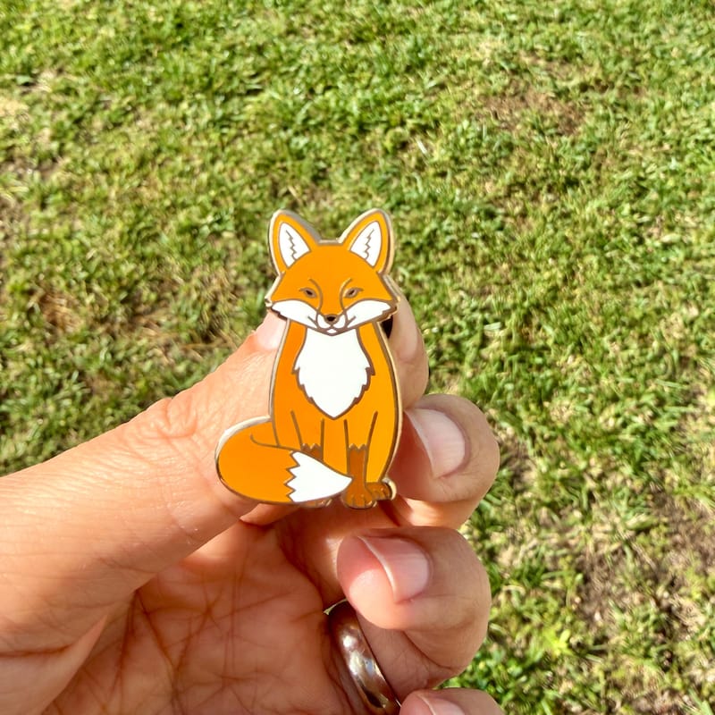 Animal Enamel Pin Badges - Etsy