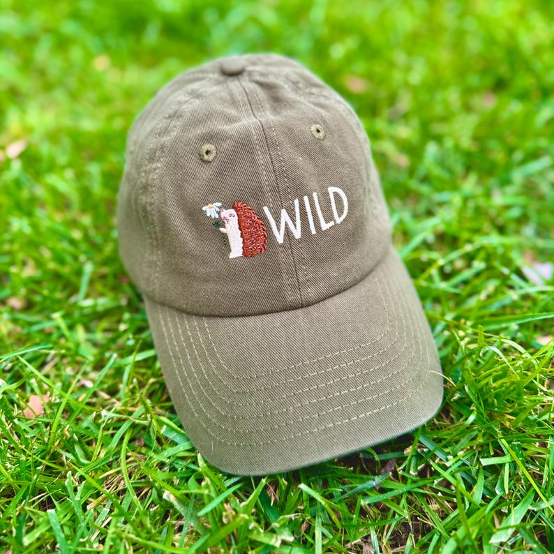 Cappello a forma di riccio ricamato - Regalo per gli amanti degli ...