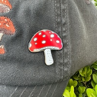 Mushroom Pin - Etsy