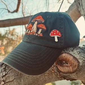 Mushroom Hat Mushroom Lover Gift for Her Mushroom Lover Gift Her Hat ...
