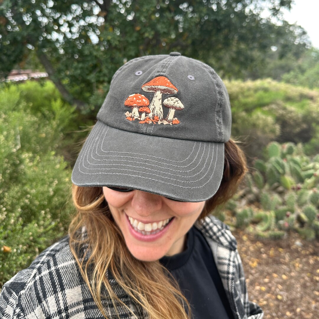 Mushroom Hat Mushroom Lover Gift for Her Mushroom Lover Gift Her Hat ...