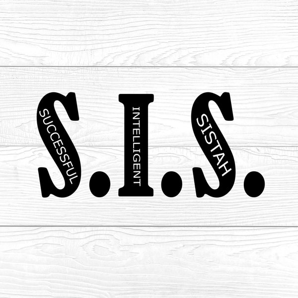 Sistah Svg - Etsy