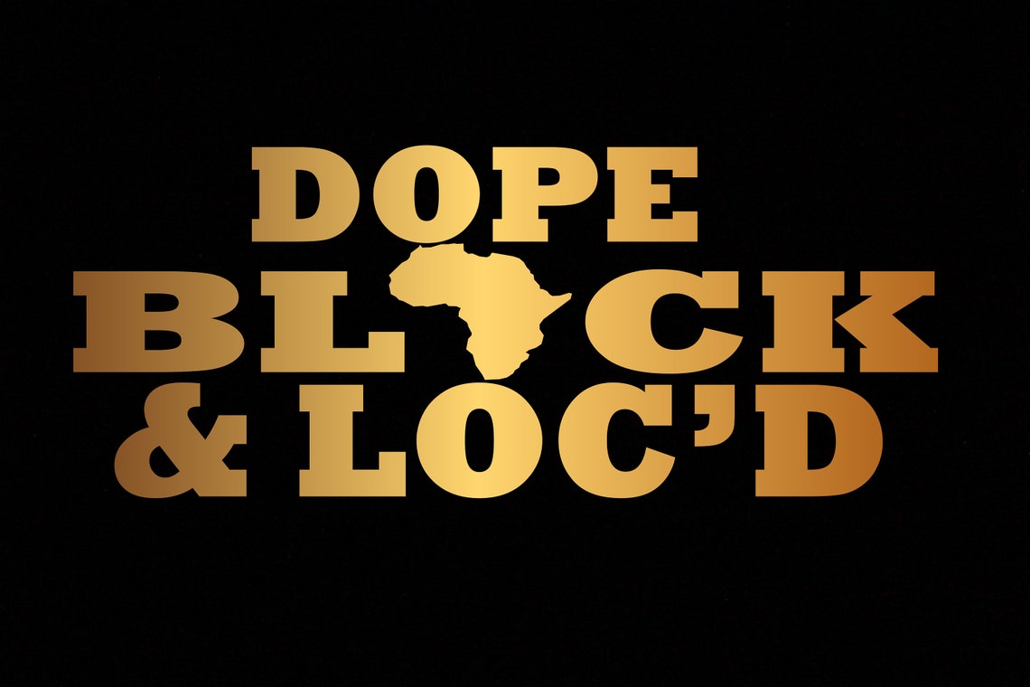 Loc Hair SVG Natural Hair Svg Loc Svg Afro Queen Loc - Etsy