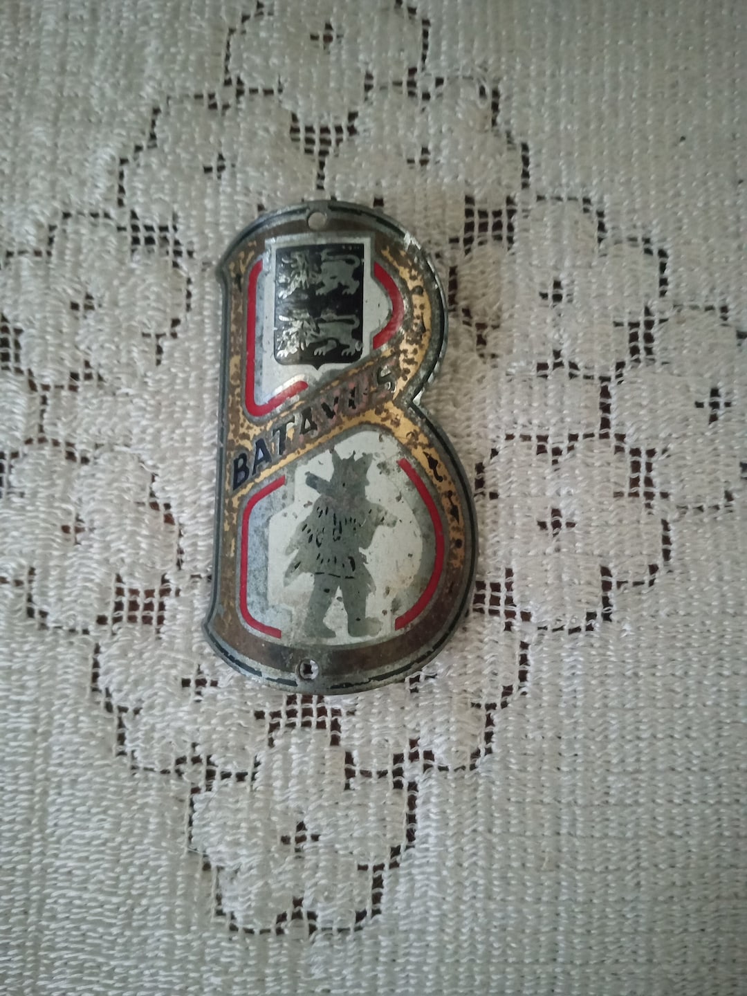 Vintage Bike Badge Batavus Netherlands European - Etsy