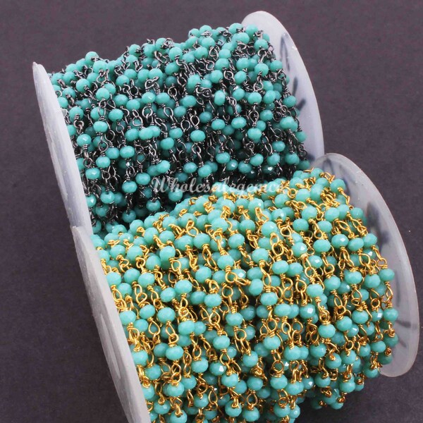 Wire Wrapped Chain - Etsy