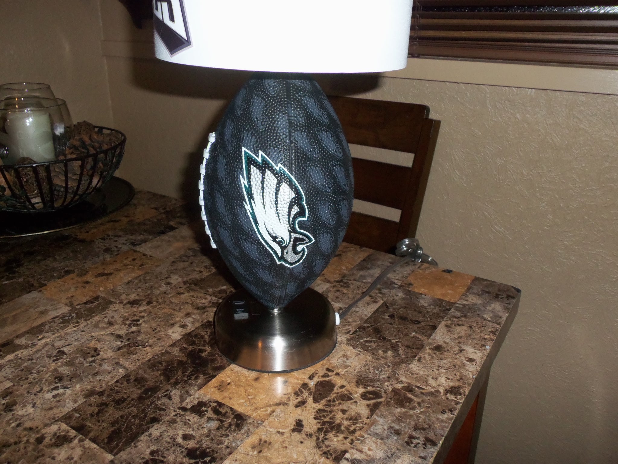 PHILADELPHIA EAGLES FOOTBALL Table Lamp Handcrafted | Etsy