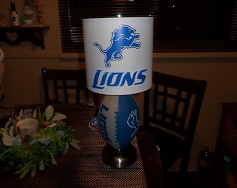 Detroit Lions Lamp Shade - Etsy