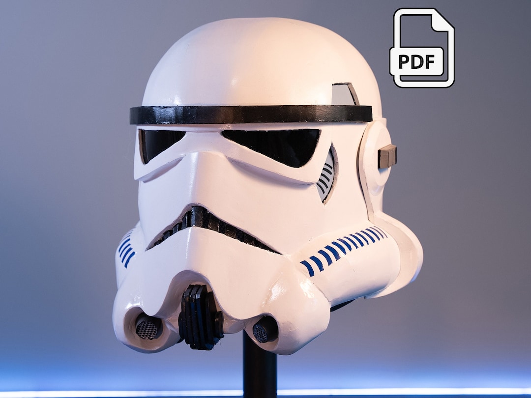 Stormtrooper Helmet TEMPLATES - Etsy
